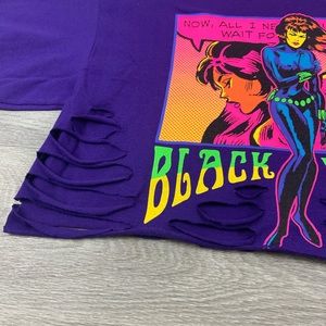 Marvel | Tops | Marvel Black Widow Comic Croptop | Poshmark